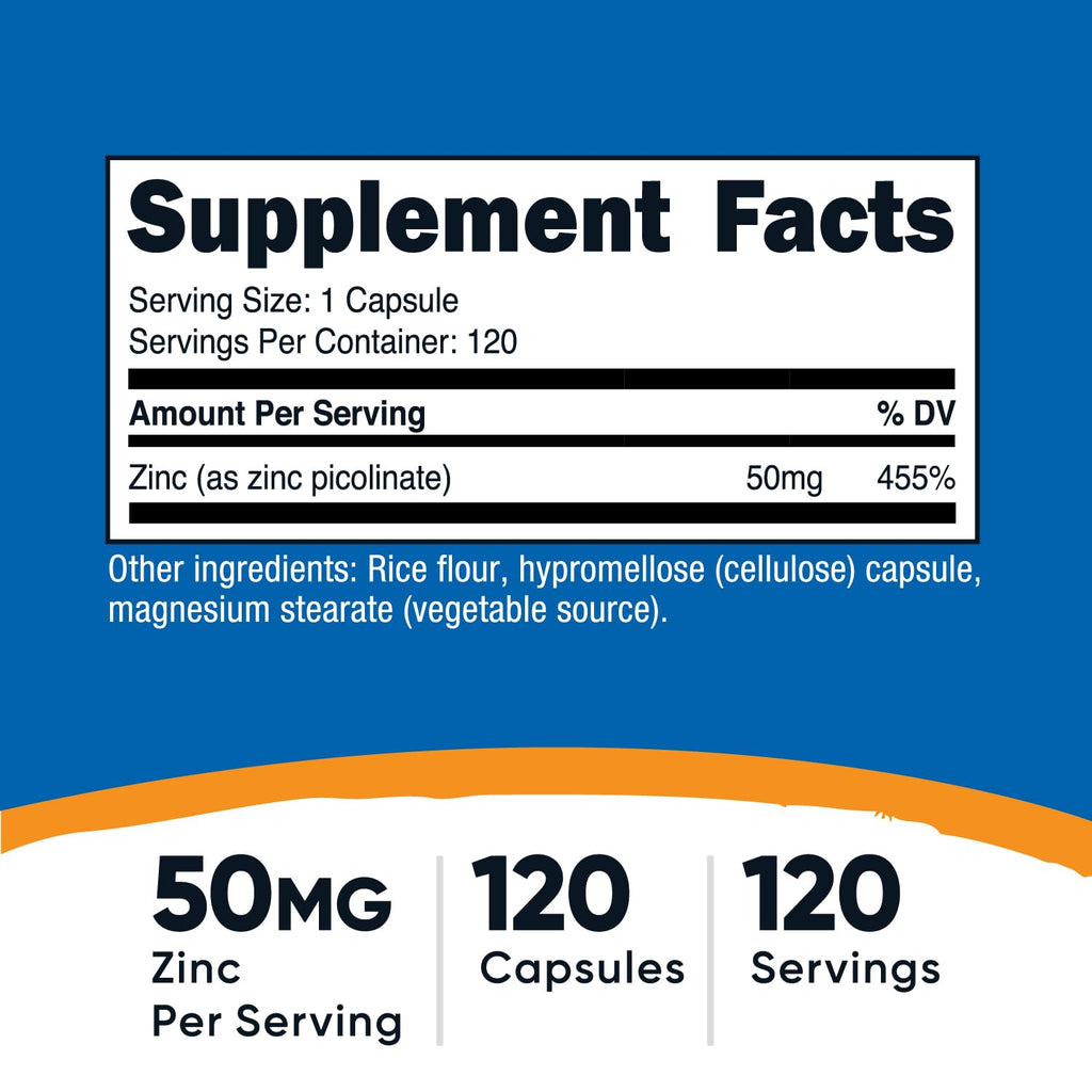 high absorption zinc supplement