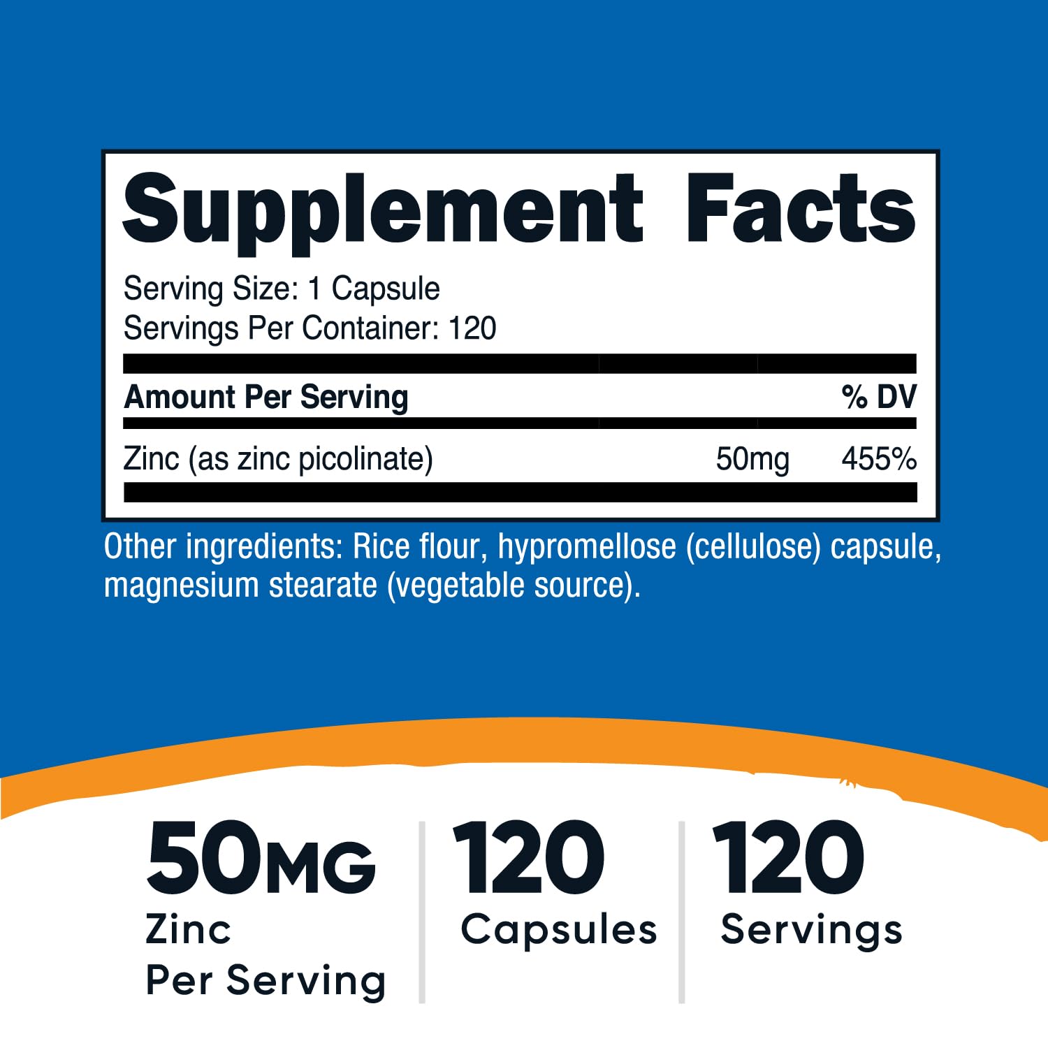 high absorption zinc supplement