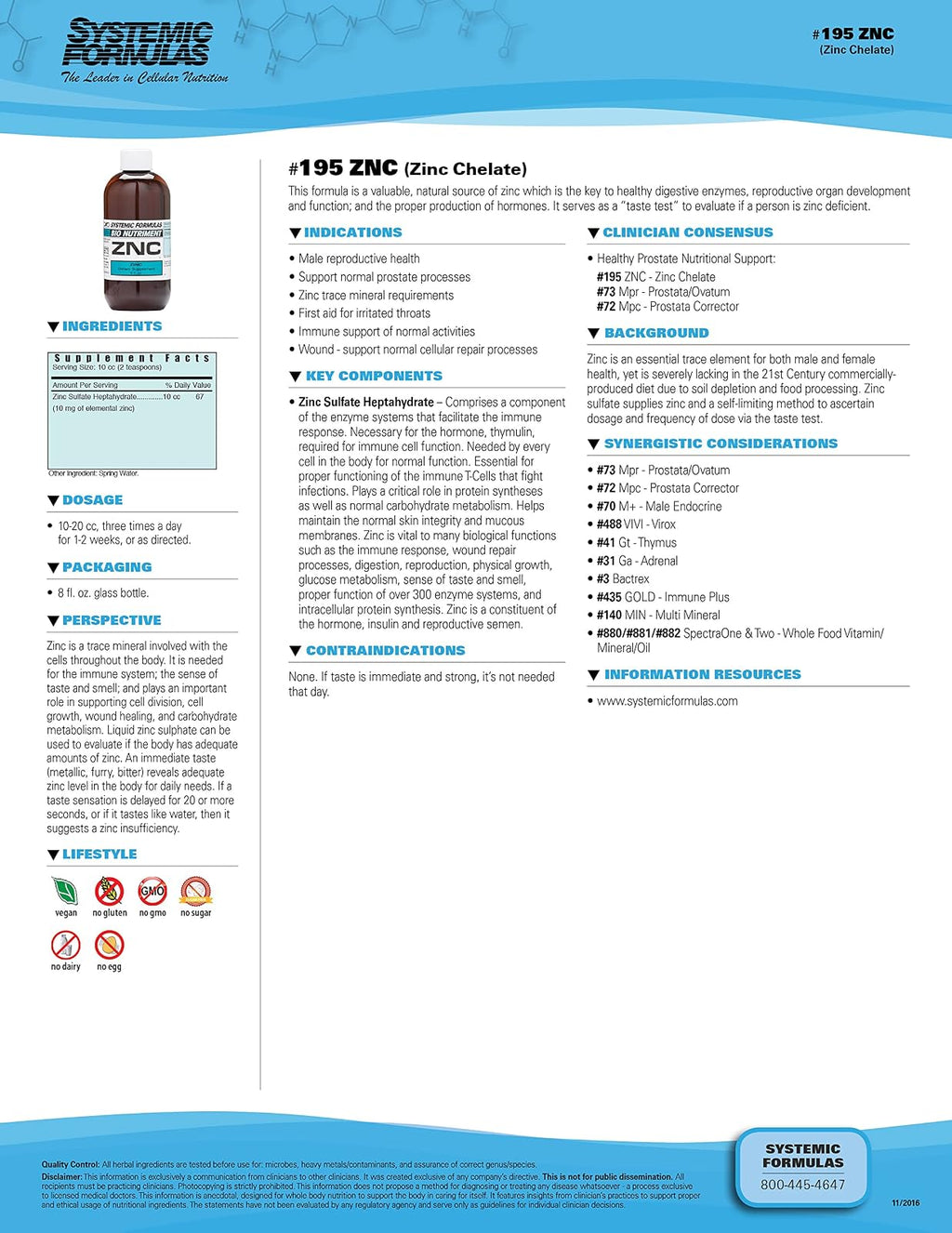 high absorption zinc supplement