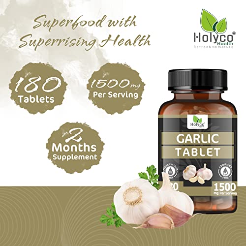 High allicin content garlic tablets