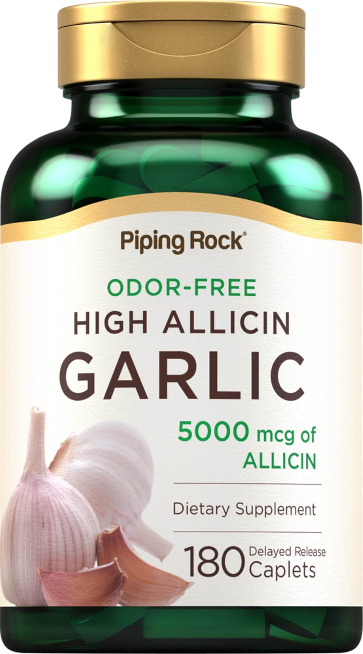 high allicin garlic supplement benefits