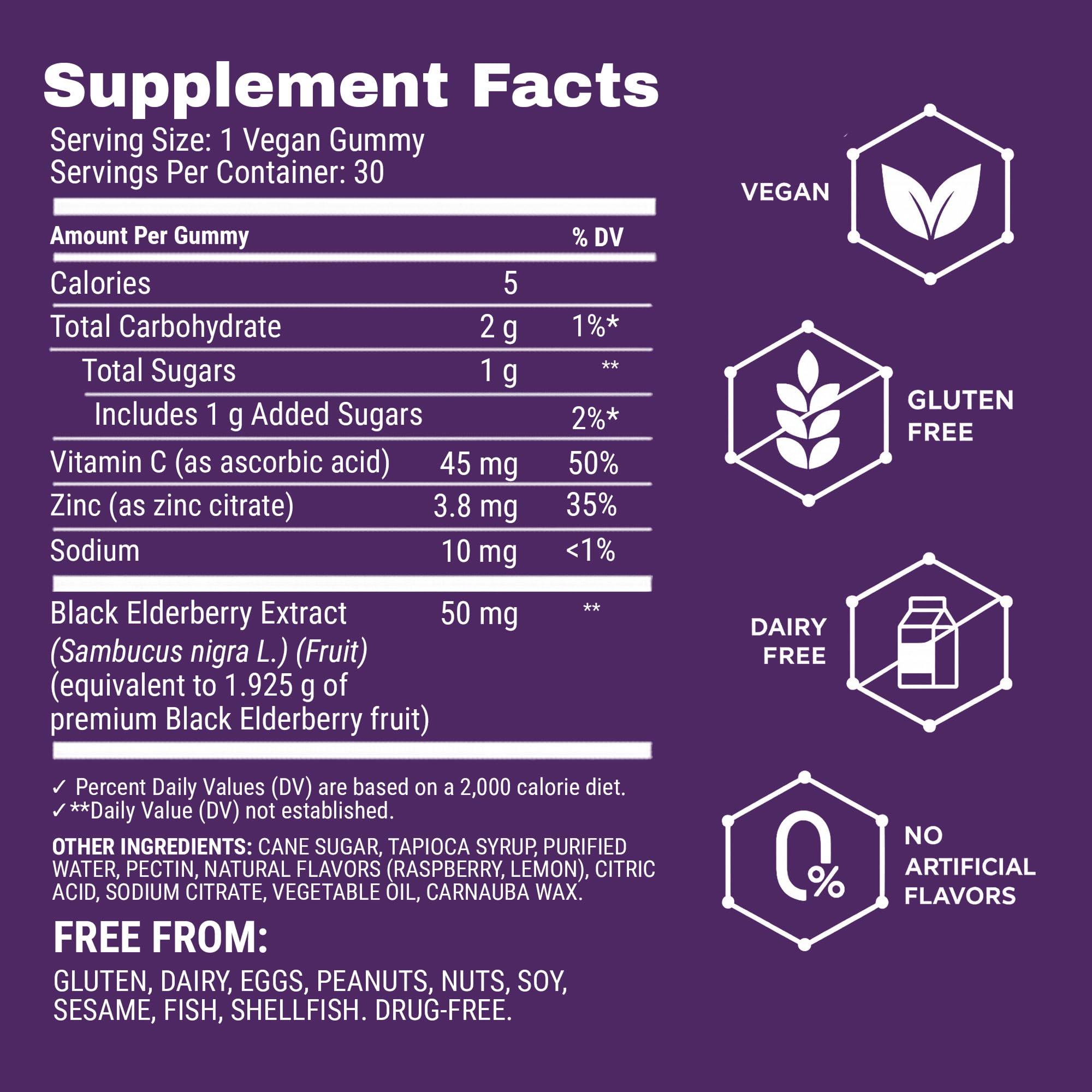 high antioxidant elderberry gummies