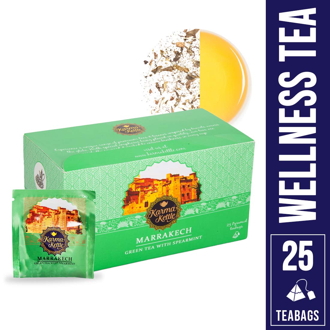 high antioxidant green tea bags