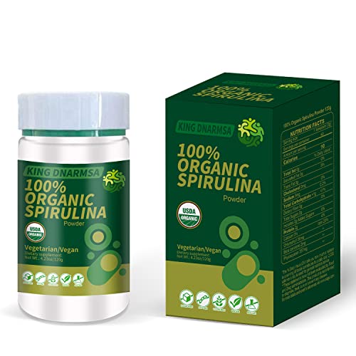 High beta-carotene spirulina supplement
