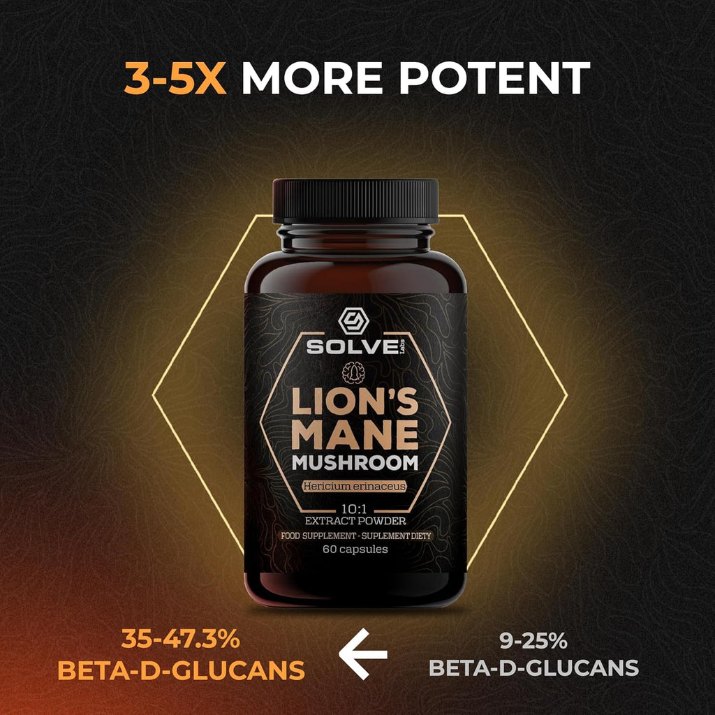 high beta-D-glucans mushroom supplement