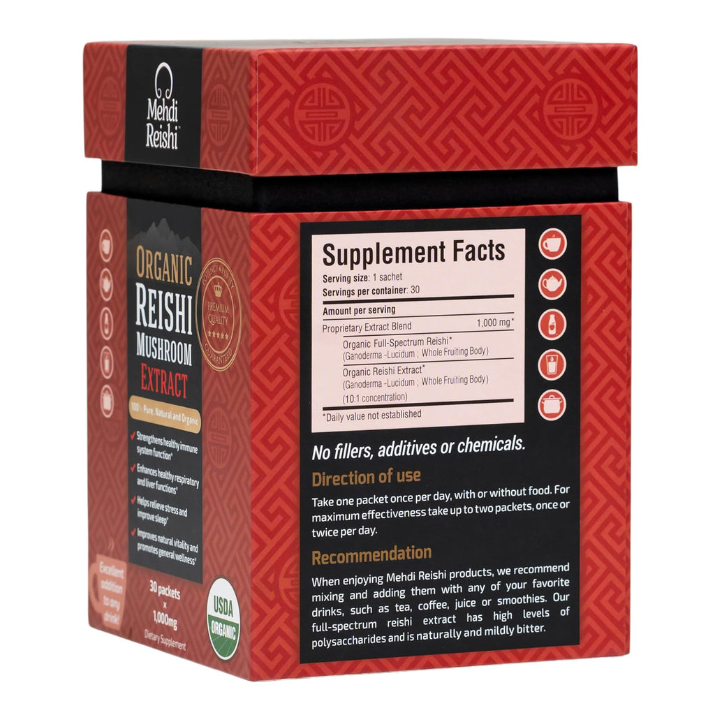 high beta glucan reishi supplement