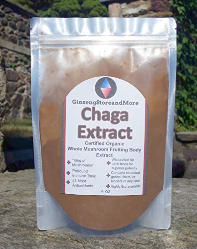 High beta-glucans chaga extract