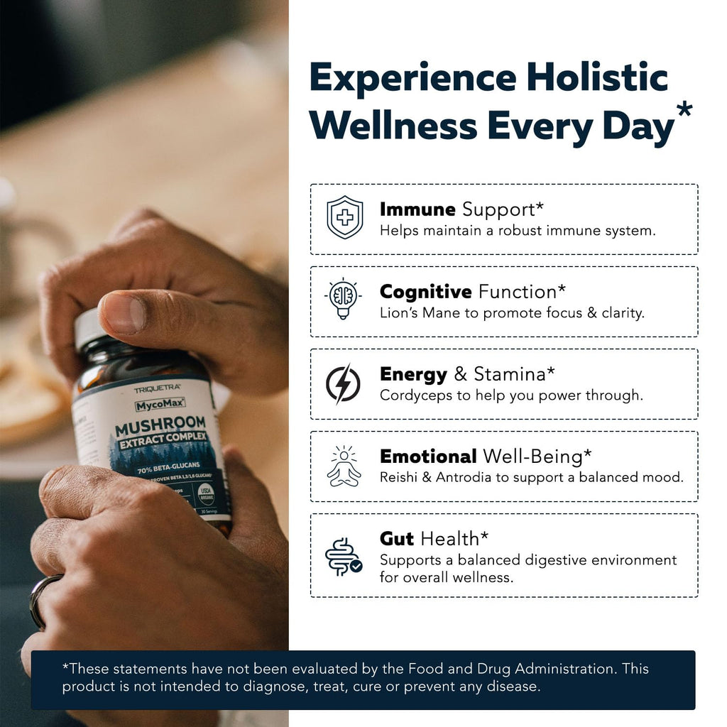 high beta glucans mushroom blends
