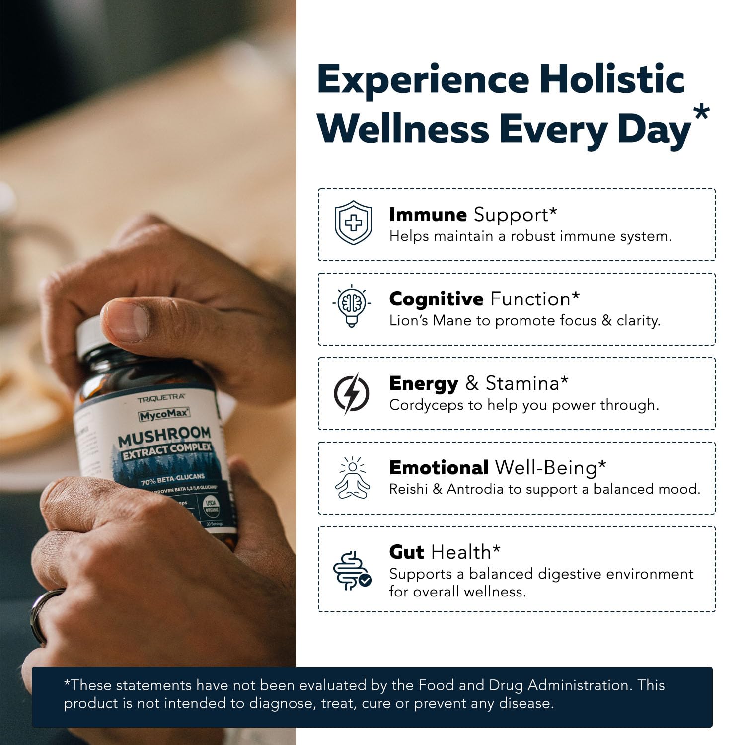 high beta glucans mushroom blends
