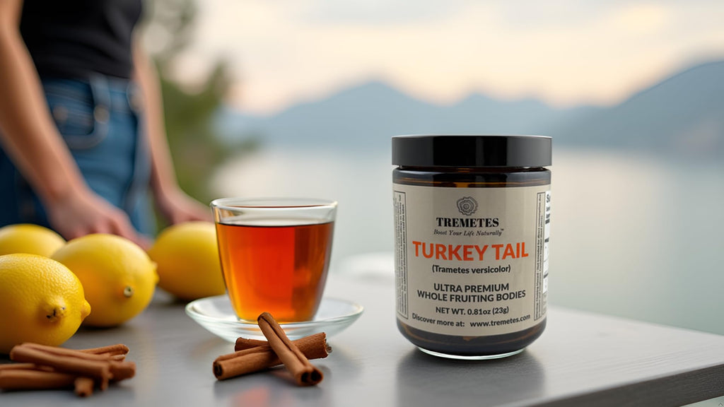 High beta-glucans Turkey Tail mushrooms