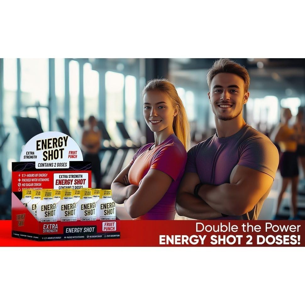 high caffeine energy shot for workouts