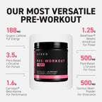 high caffeine pre-workout for energy