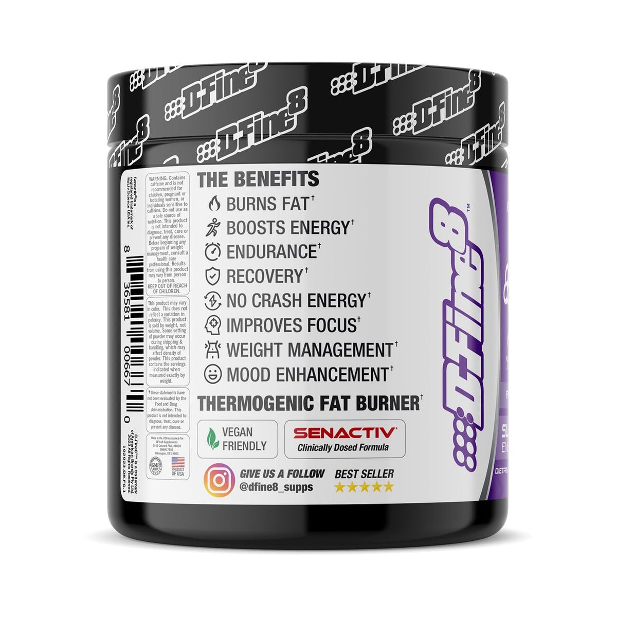 High caffeine pre-workout for intense workouts