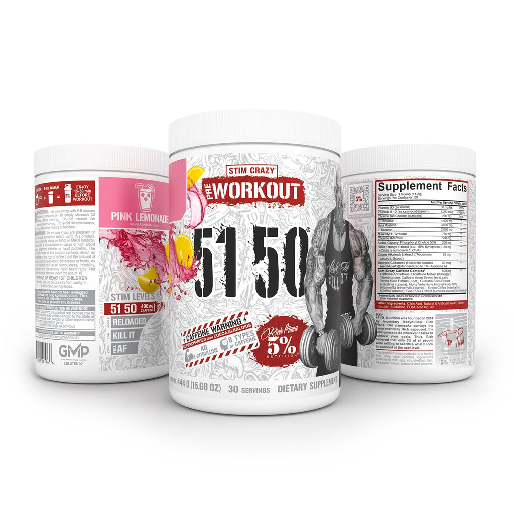 high caffeine pre-workout for performance