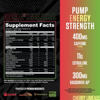 high caffeine pre workout powder RYSE