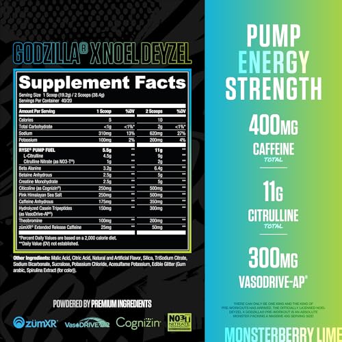 high caffeine pre-workout powder