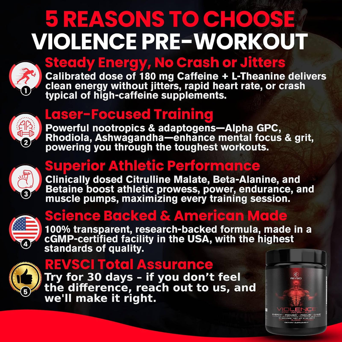 high caffeine pre-workout powder