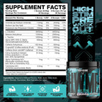 high caffeine pre-workout powder