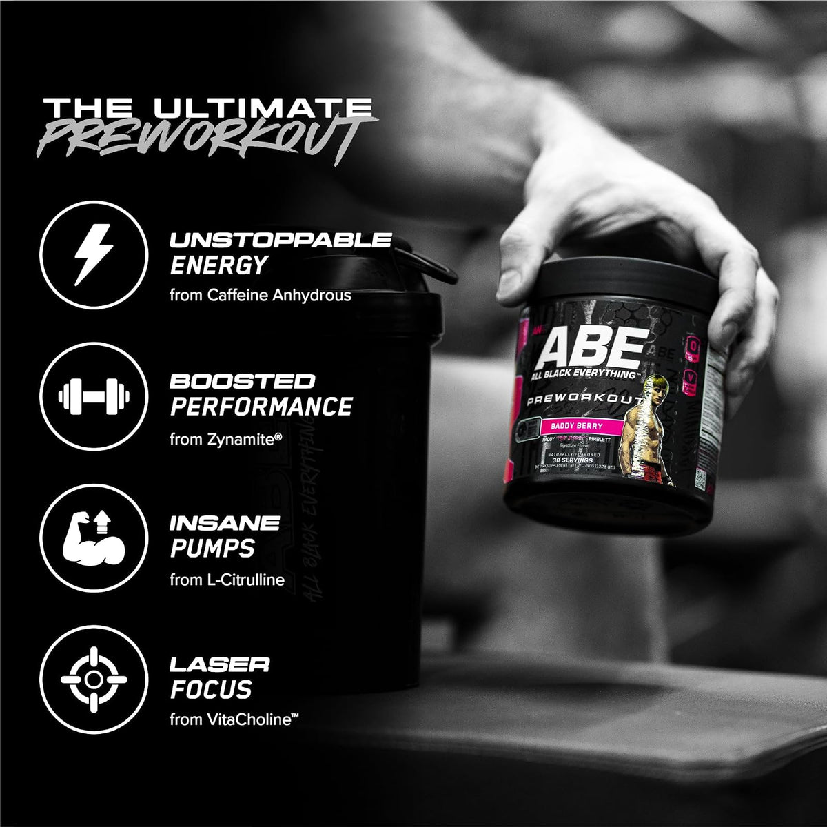 high caffeine pre-workout supplement