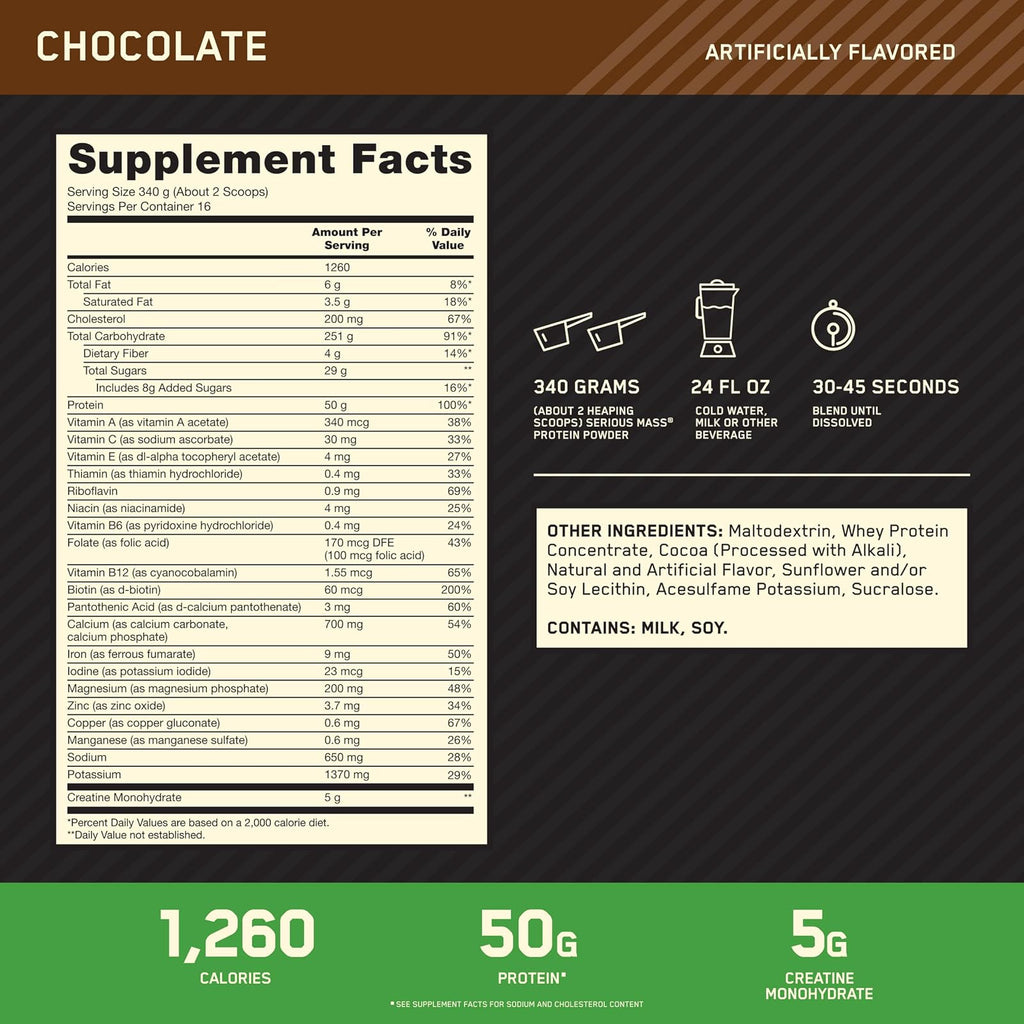 high-calorie protein for serious gains