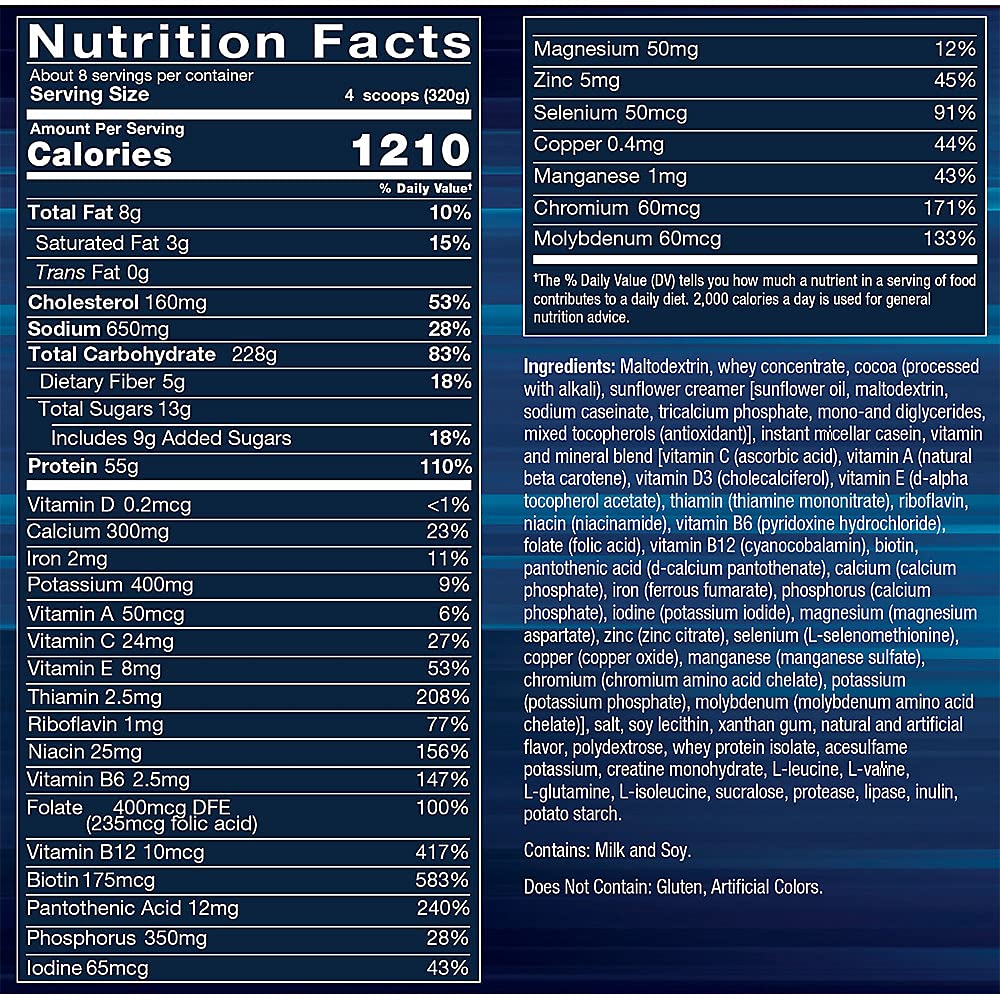high-calorie protein supplement BodyTech