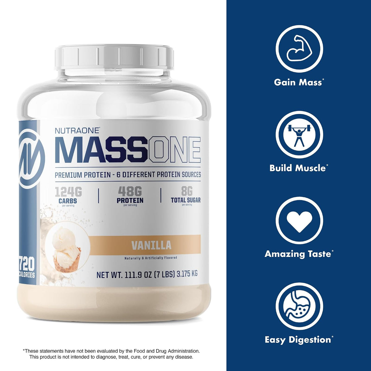 high-calorie weight gainers for muscle growth