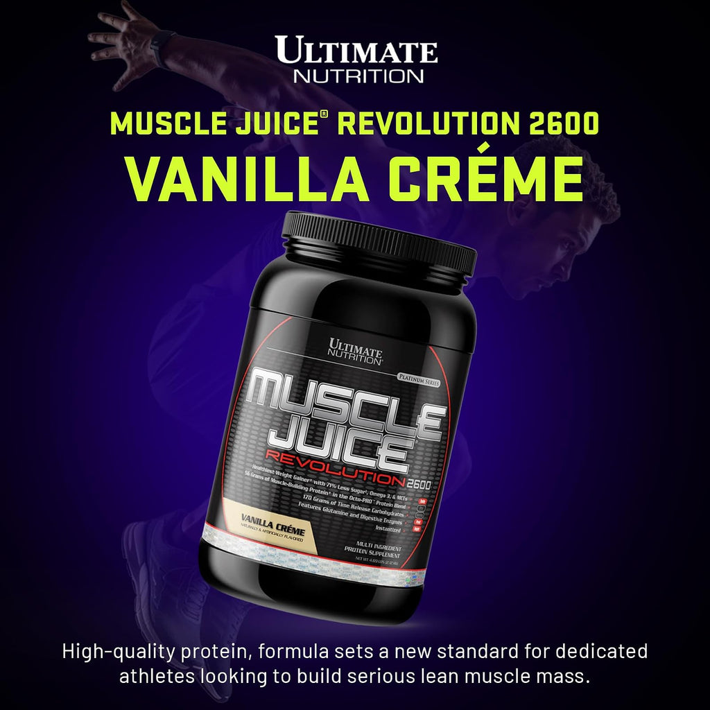 high-calorie weight gainers for muscle growth