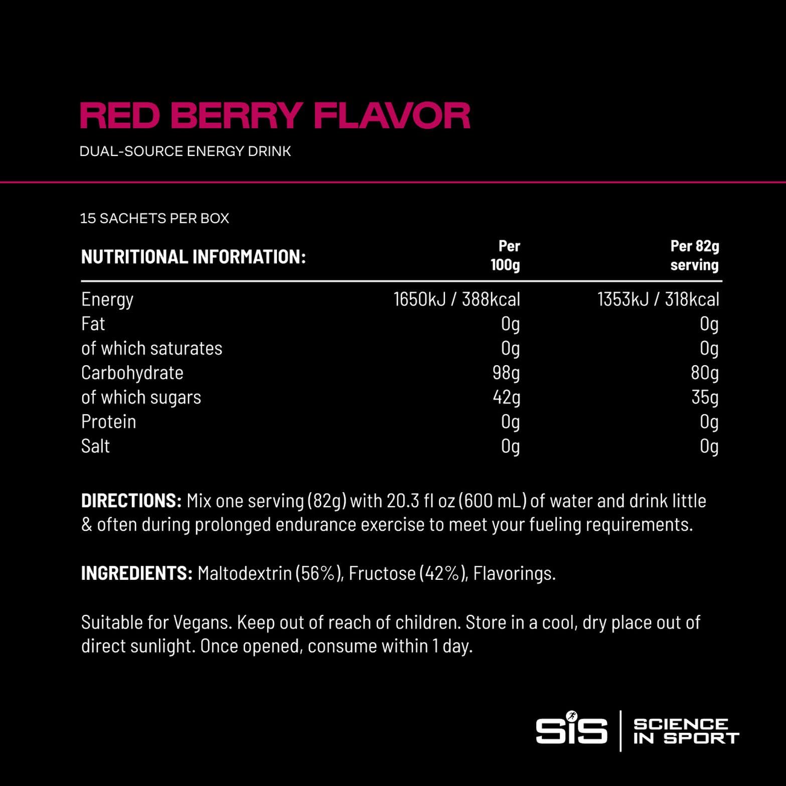 high carbohydrate sports drink mix