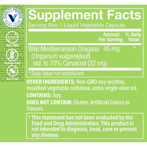 high carvacrol oregano supplement
