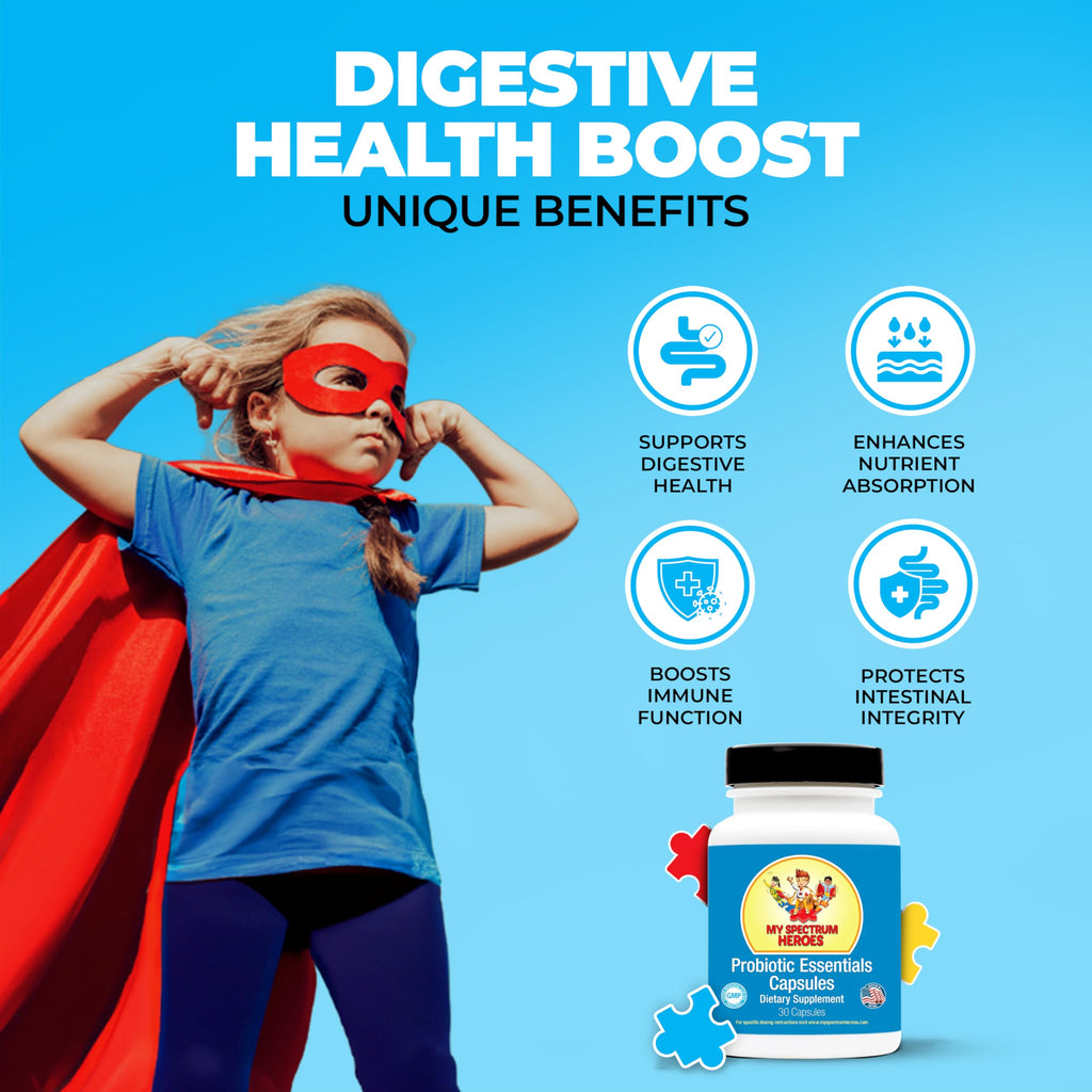 High CFU probiotic capsules for health