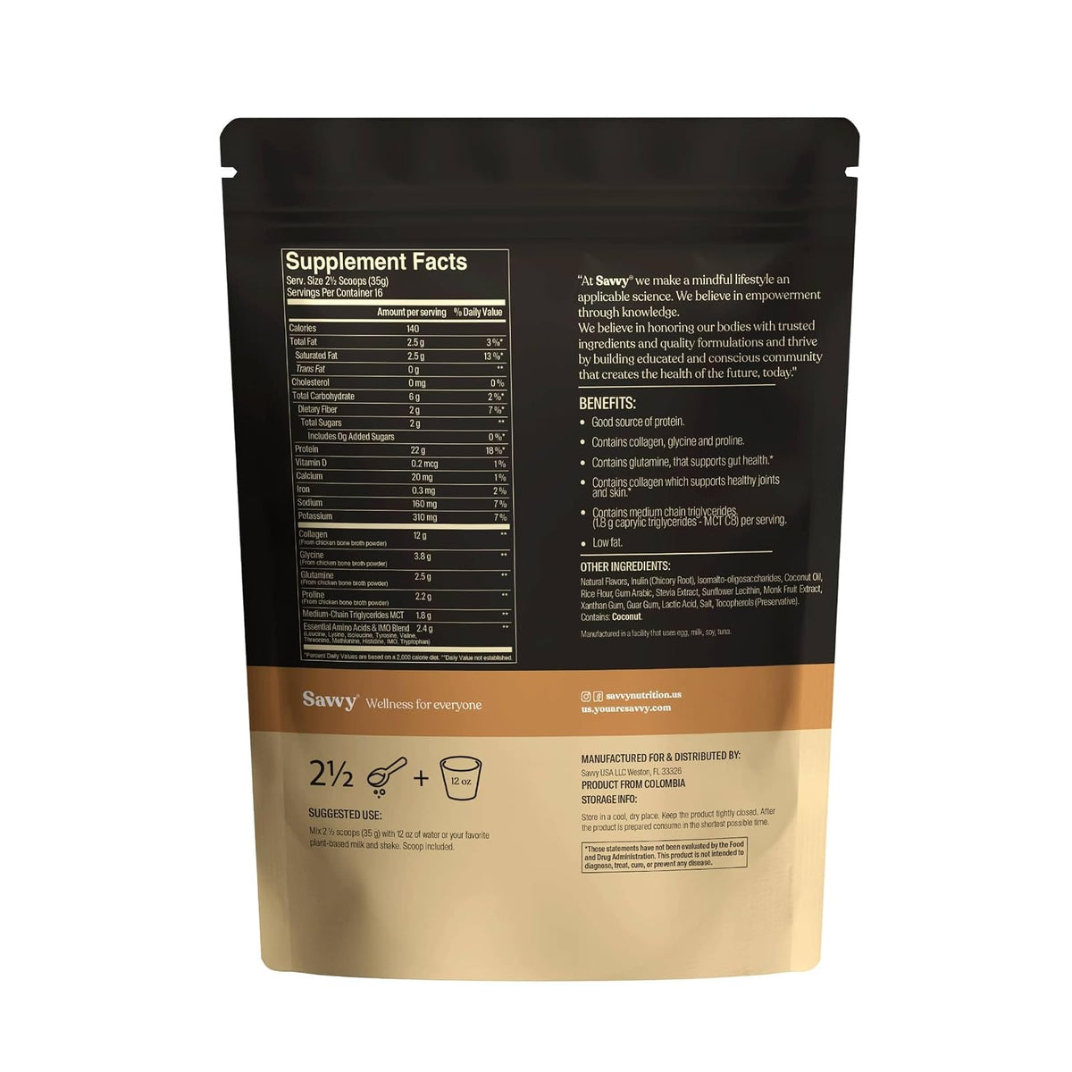 high collagen chicken protein