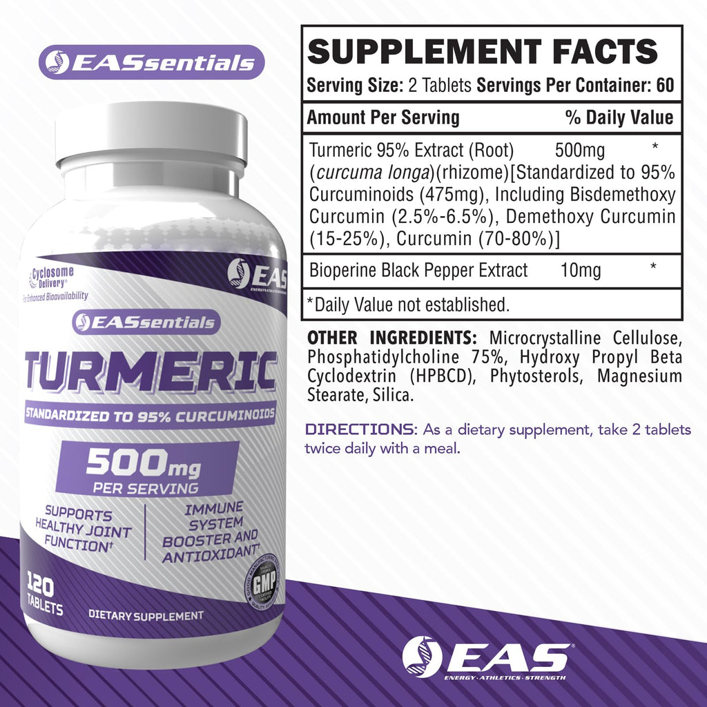 High curcuminoid turmeric supplement