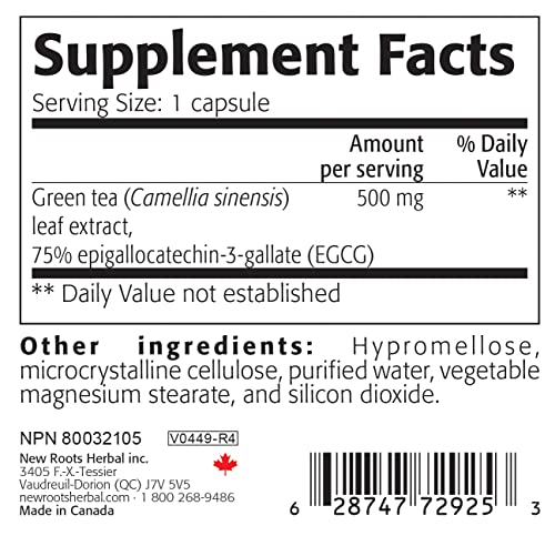 high EGCG green tea capsules