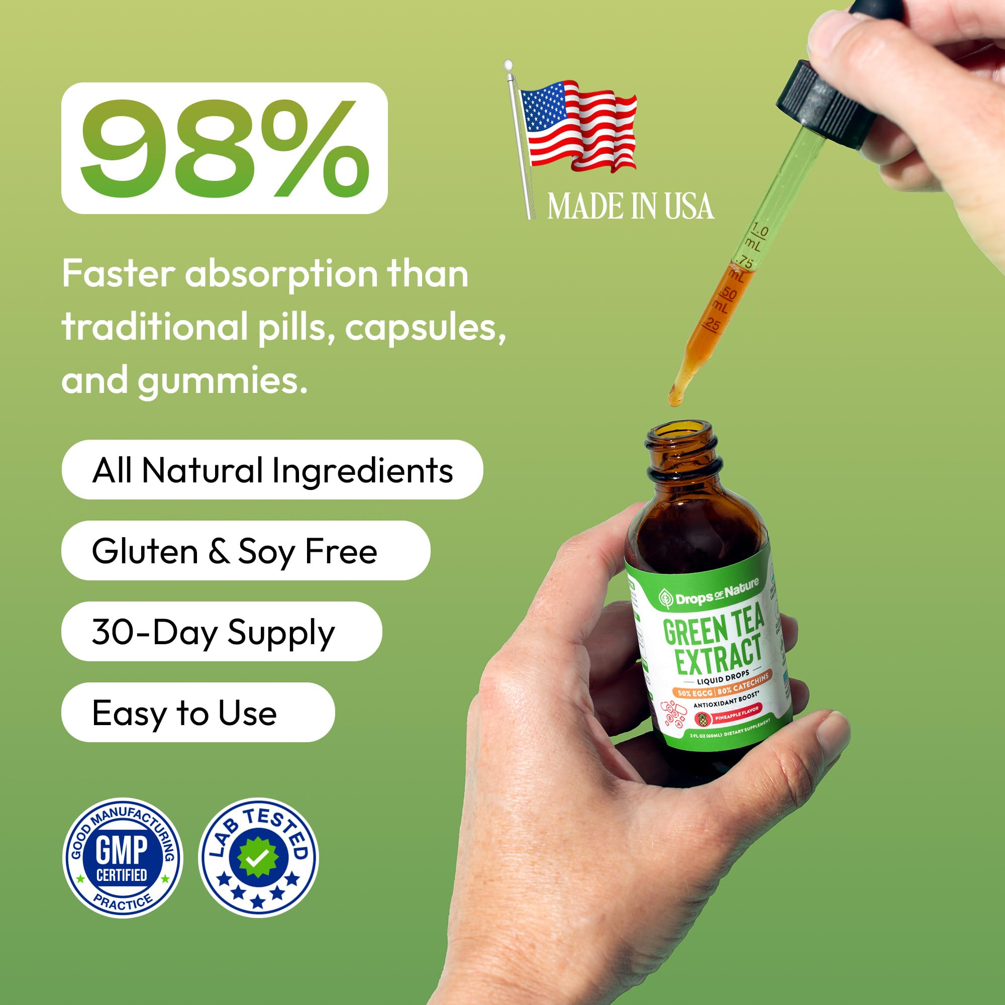 high EGCG green tea supplement