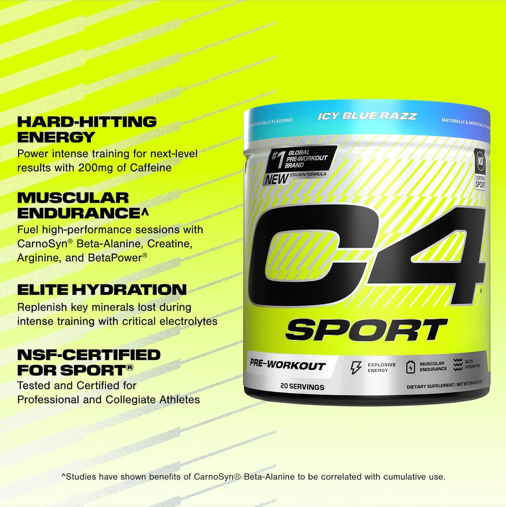 high energy pre-workout for workouts