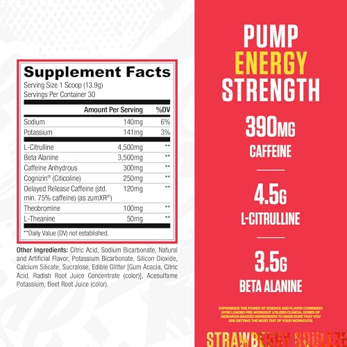 high energy pre-workout powder