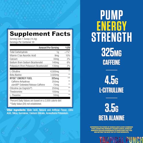 high energy pre-workout powder