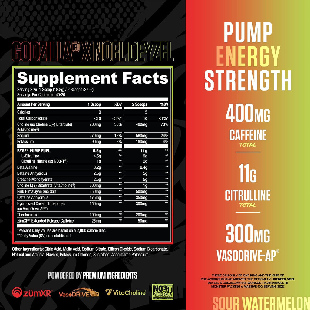 high energy pre-workout supplement