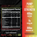 high energy pre-workout supplement