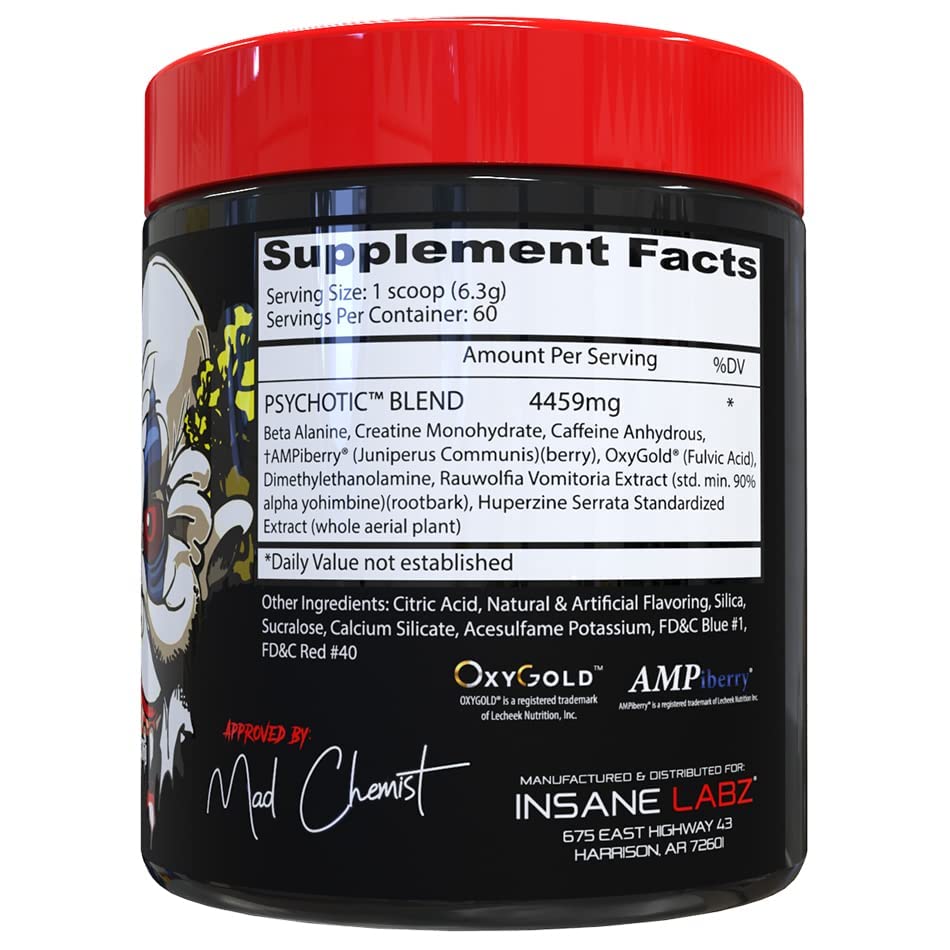 high energy pre-workout supplement