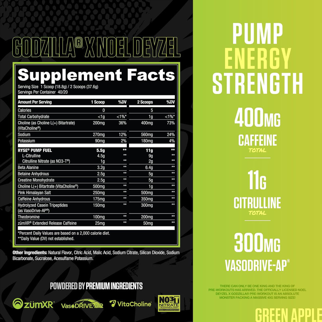 high energy pre-workout supplement