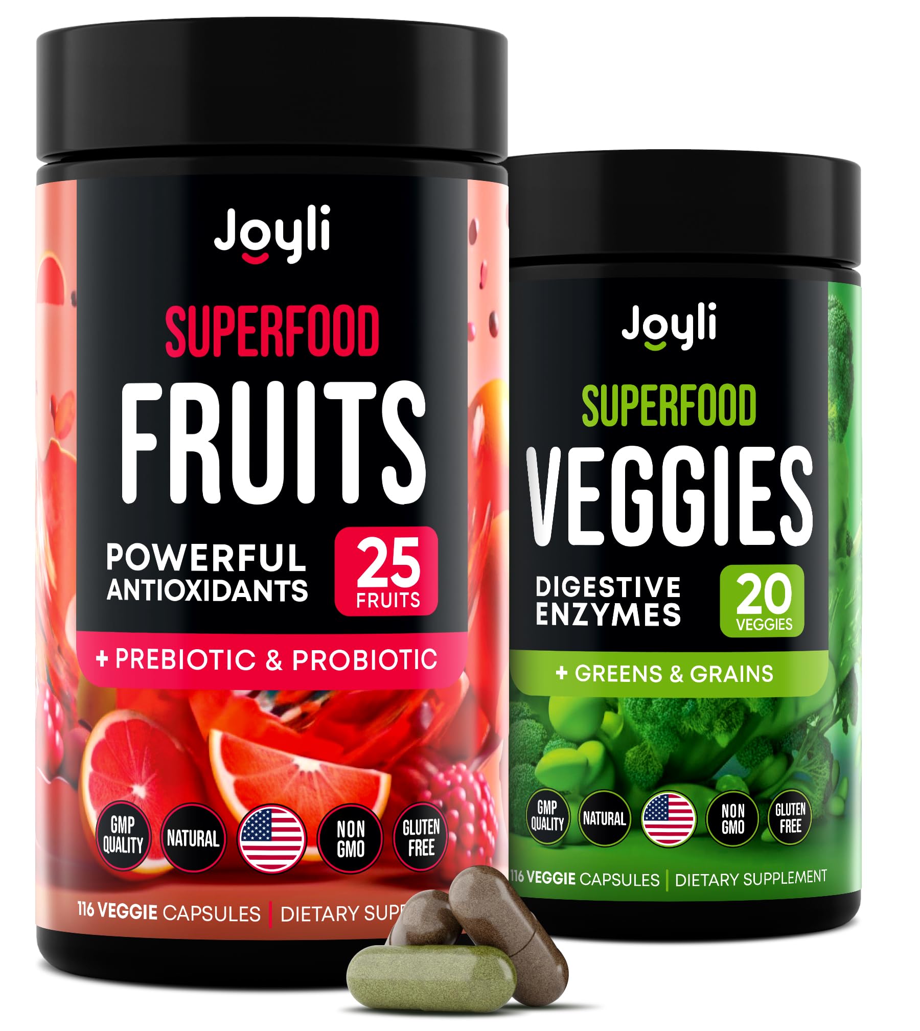 high fiber blended vitamin capsules