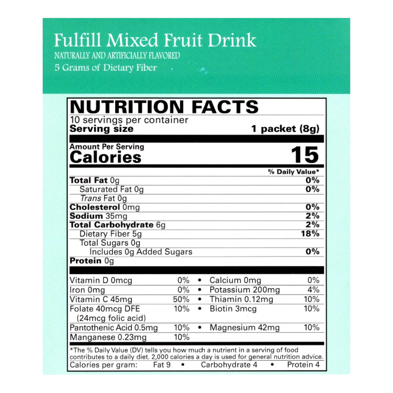 high-fiber drink for digestive health