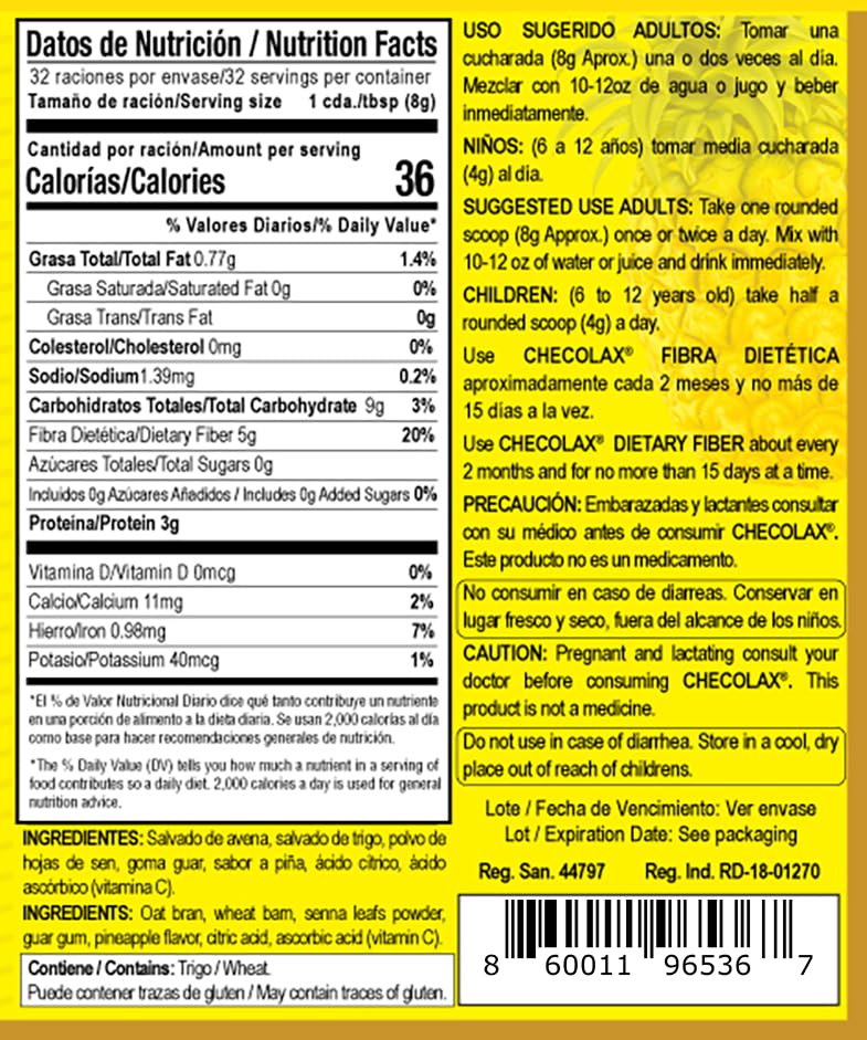 high-fiber drink mix for wellness