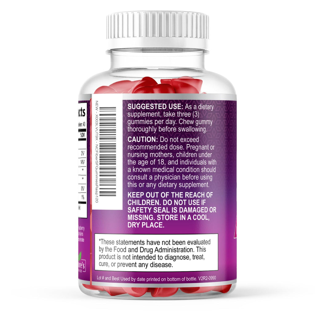 high fiber gummies for weight management