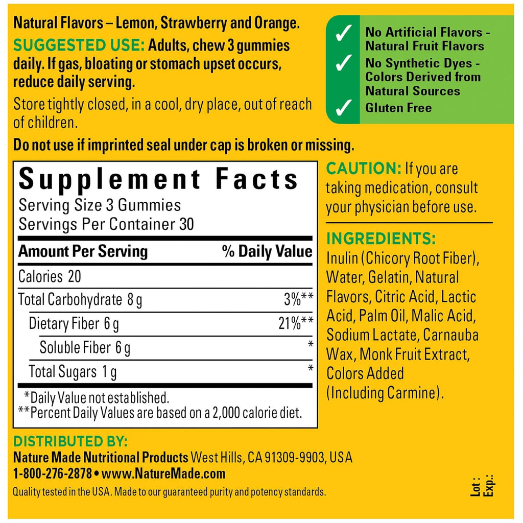 High fiber gummies with psyllium husk