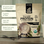 high fiber plant protein powder