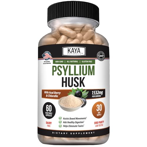 high fiber psyllium husk capsules