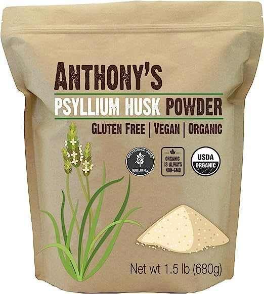 high-fiber psyllium husk for baking