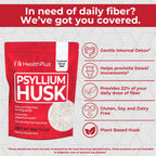 high-fiber psyllium husk for gut support